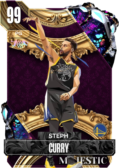 2KDB MyTEAM Database | NBA 2K Custom Card (Dark Matter Stephen Curry ...