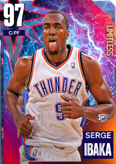 2KDB MyTEAM Database | NBA 2K Custom Card (Serge Ibaka) by Esteban ...