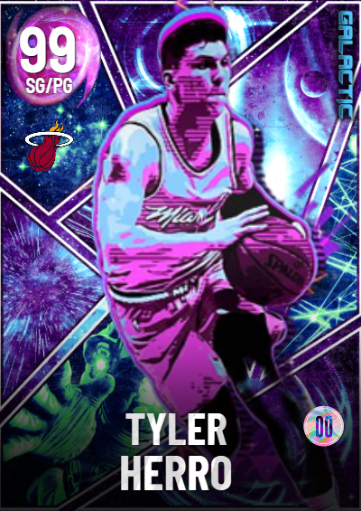 NBA 2K25 | 2KDB MyTEAM NBA 2K Custom Card (tyler herro) by airchaz