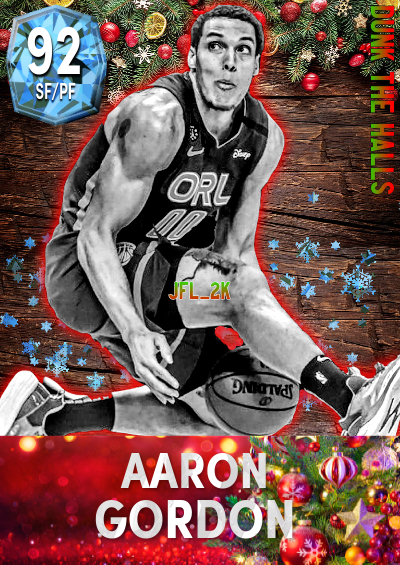 2KDB MyTEAM Database | NBA 2K Custom Card (aaron gordon) by Jazzfalife ...