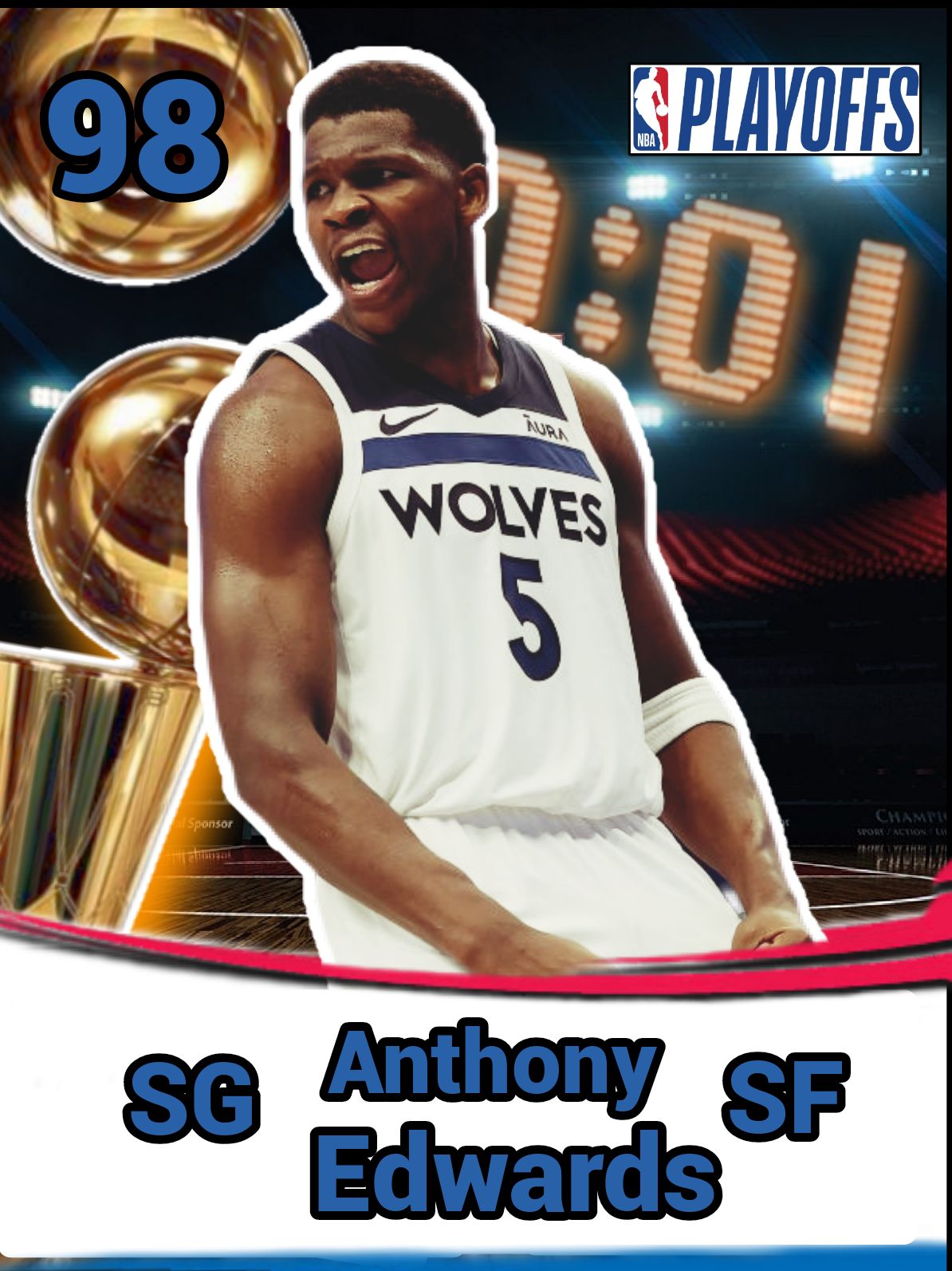2KDB MyTEAM Database | NBA 2K Custom Card (PLAYOFFS SET. CARD 4/?) by ...