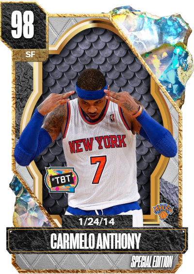 NBA 2K24 | 2KDB Custom Card (#TBT Melo)