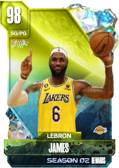 NBA 2K25 | 2KDB MyTEAM NBA 2K Custom Card (LBJ) by Ege