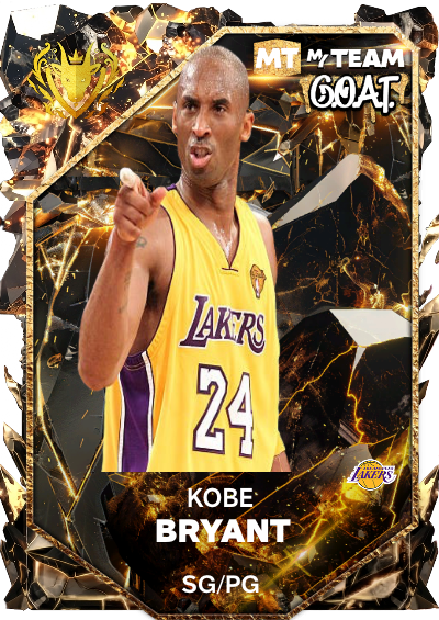 NBA 2K25 | 2KDB MyTEAM NBA 2K Custom Card (Kobe Goat) by Knicksnumber1