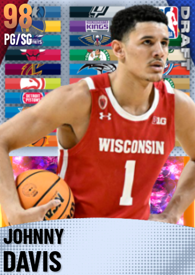 NBA 2K25 | 2KDB MyTEAM NBA 2K Custom Card (Johnny Davis) by sscohen