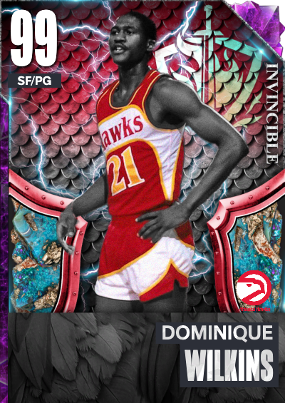 NBA 2K23 | 2KDB Custom Card (Invincible Dominique Wilkins)