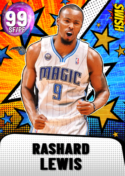 NBA 2K22 | 2KDB Custom Card (Swish Rashard Lewis)