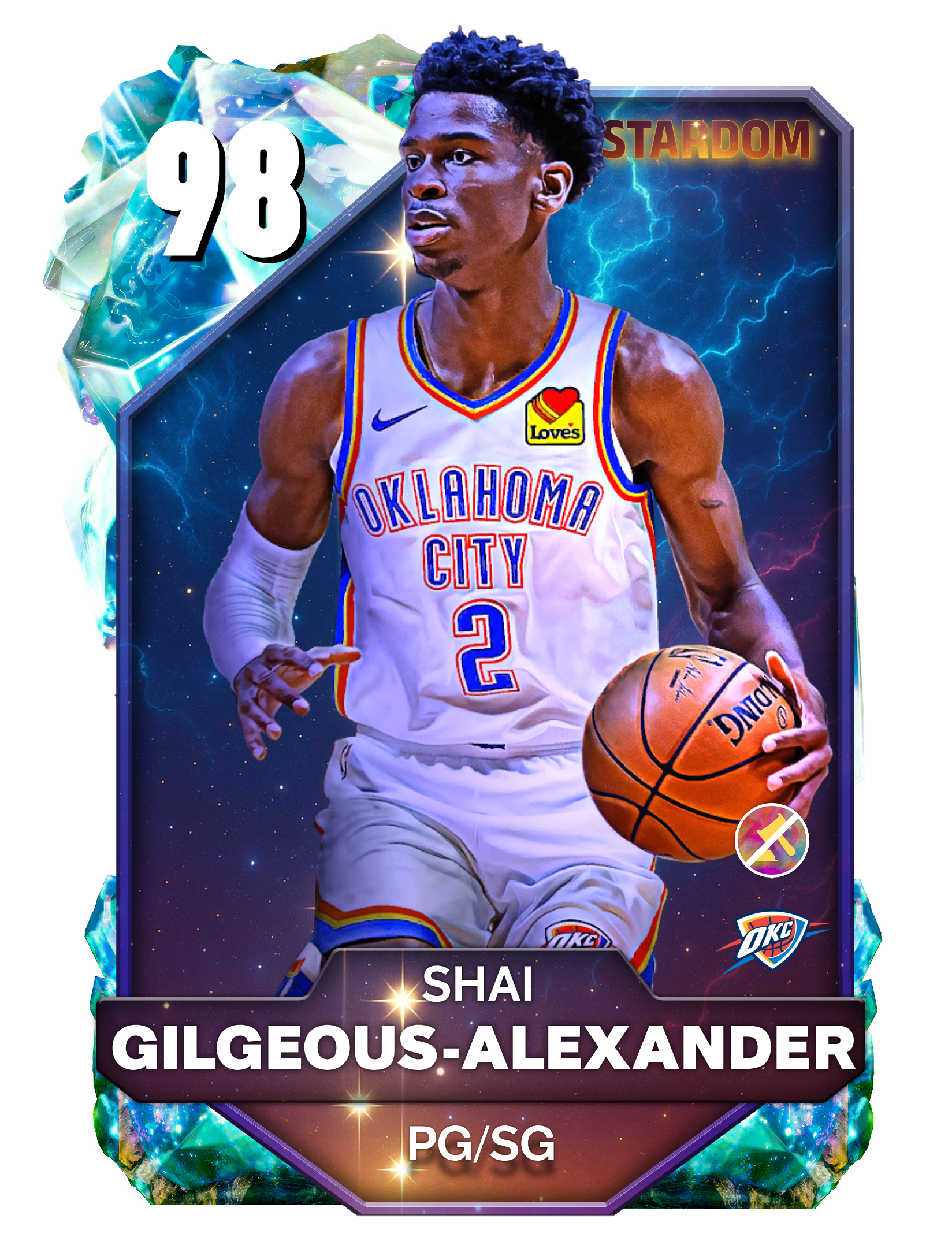 NBA 2K26 | 2KDB MyTEAM NBA 2K Custom Card (sga) by ShaiMVP