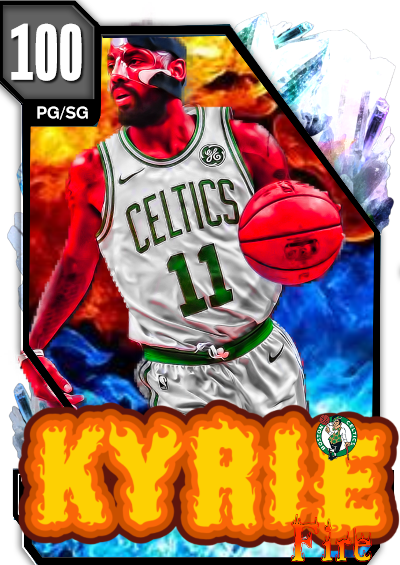 NBA 2K26 | 2KDB MyTEAM NBA 2K Custom Card (Fire Kyrie) by MrMcPorzy13