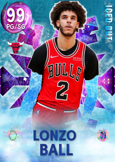 NBA 2K25 | 2KDB MyTEAM NBA 2K Custom Card (Lonzo Iced Out Remake) by ...