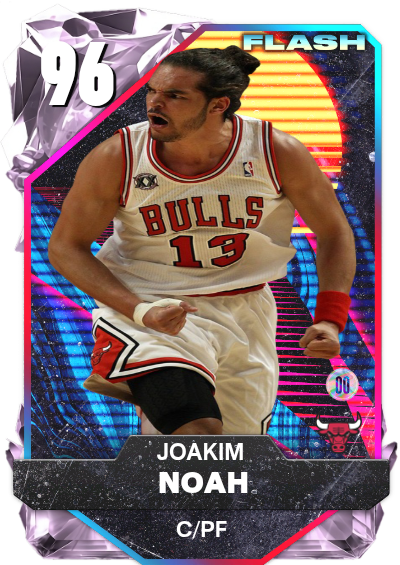 NBA 2K25 | 2KDB MyTEAM NBA 2K Custom Card (Pink Diamond Joakim Noah) by wweguychristian