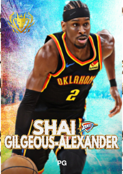 NBA 2K26 | 2KDB MyTEAM NBA 2K Custom Card (SGA G.O.A.T) by SGA_IsTheGoat