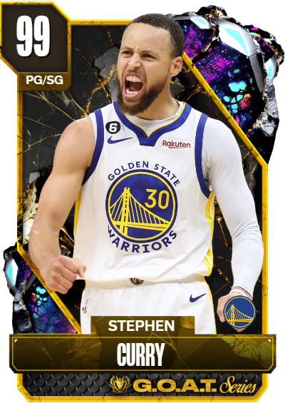 NBA 2K25 | 2KDB MyTEAM NBA 2K Custom Card (GOAT Steph) by Alvin108