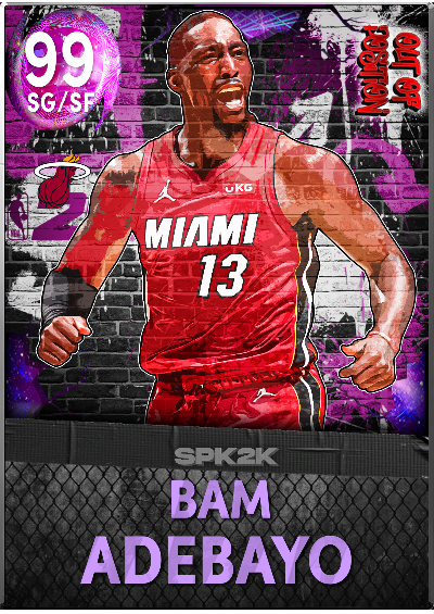 NBA 2K25 | 2KDB MyTEAM NBA 2K Custom Card (bam) by SPK2K