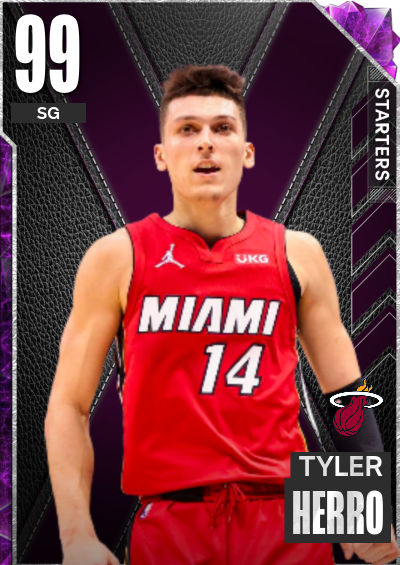 NBA 2K25 | 2KDB MyTEAM NBA 2K Custom Card (Tyler Herro) by JAXJAG301
