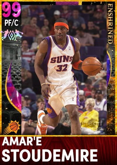 NBA 2K25 | 2KDB MyTEAM NBA 2K Custom Card (Enshrined Amar'e Stoudemire) by LuckE