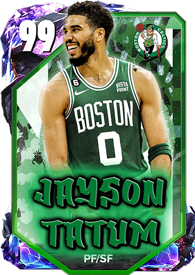 NBA 2K25 | 2KDB MyTEAM NBA 2K Custom Card (Jayson Tatum) by cfresh704