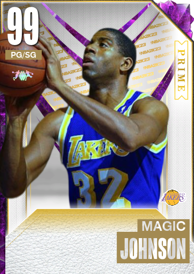 2KDB MyTEAM Database | NBA 2K Custom Card (Magic Johnson) by Jeremy ...