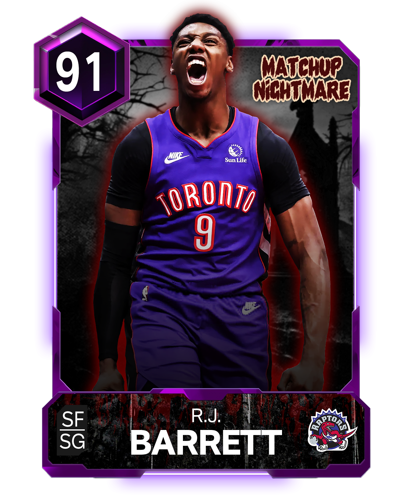 2KDB MyTEAM Database | NBA 2K Custom Card (R.J. Barrett) by dros3mvp ...