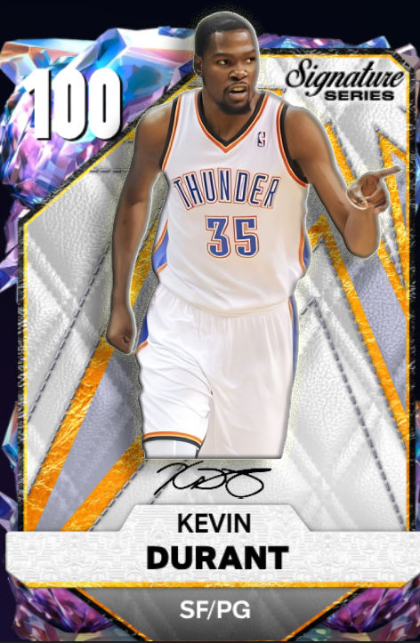 NBA 2K25 | 2KDB MyTEAM NBA 2K Custom Card (kd35) by lebron_is_king_23