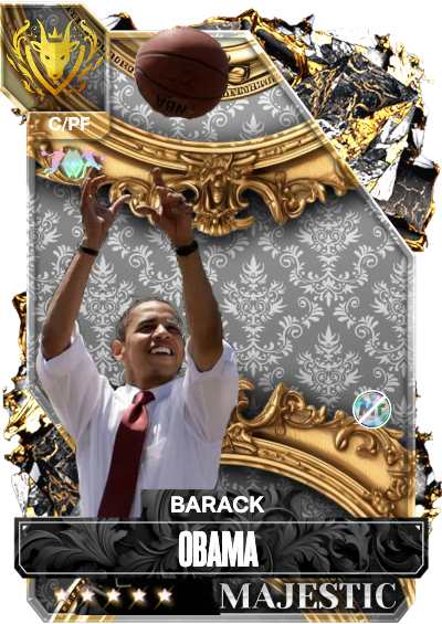 2KDB MyTEAM Database | NBA 2K Custom Card (Barack Obama) by V0ID_B00 ...