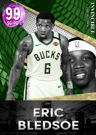 NBA 2K22 | 2KDB Custom Card (Eric Bledsoe Invincible)