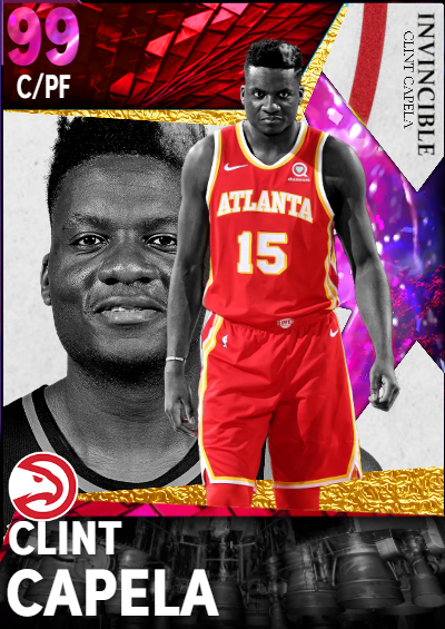 NBA 2K26 | 2KDB MyTEAM NBA 2K Custom Card (Clint Capela Invincible) by ...