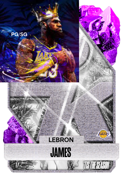 NBA 2K24 | 2KDB Custom Card (My first card)