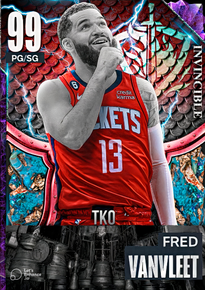 NBA 2K26 | 2KDB MyTEAM NBA 2K Custom Card (Freddy to Houston!) by juquon