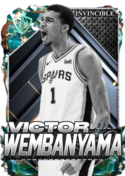 NBA 2K25 | 2KDB MyTEAM NBA 2K Custom Card (Wembanyama) by QuintonRichard_8