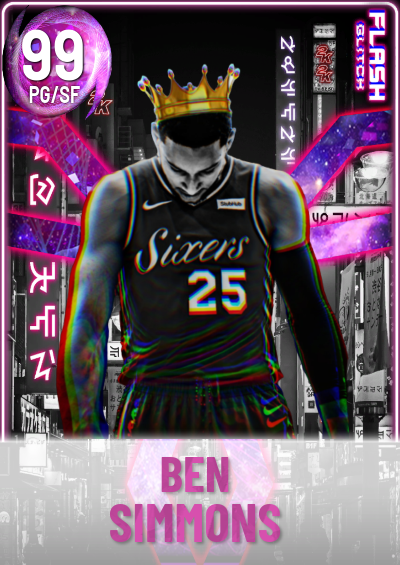 NBA 2K25 | 2KDB MyTEAM NBA 2K Custom Card (Brick Simmons) by 99ovronly