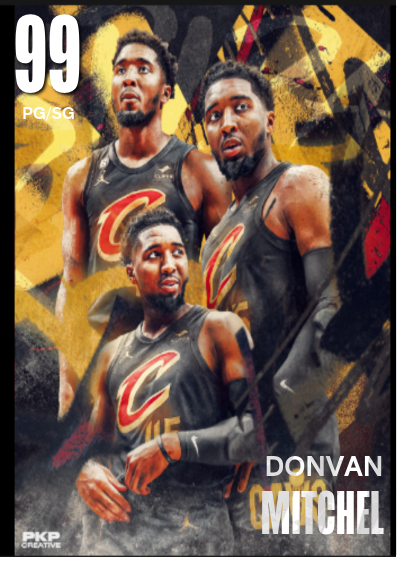 NBA 2K25 | 2KDB MyTEAM NBA 2K Custom Card (da goat) by jman27