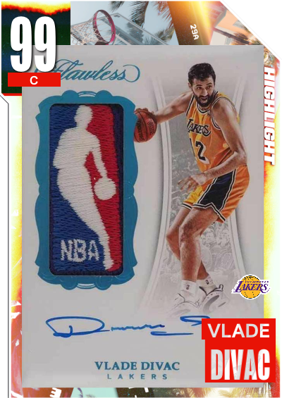 2KDB MyTEAM Database | NBA 2K Custom Card (Vlade Divac) by CMC23 | NBA 2K26