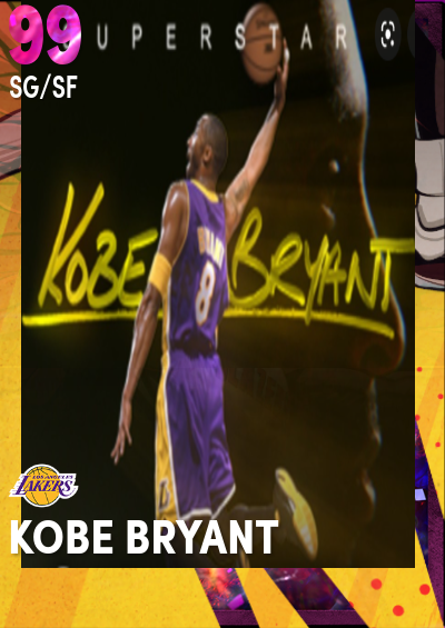 NBA 2K25 | 2KDB MyTEAM NBA 2K Custom Card (rip kobe) by kingnyikkoi