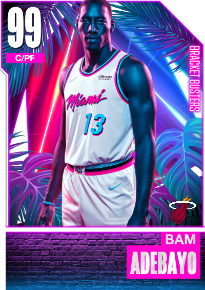 2KDB MyTEAM Database | NBA 2K Custom Card (bam adebayo) by Mr ...