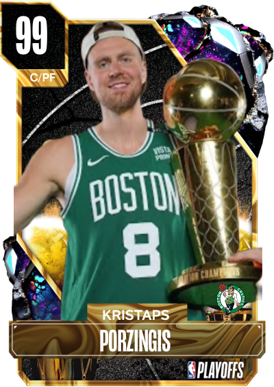 2KDB MyTEAM Database | NBA 2K Custom Card (Champion Kristaps) by ...