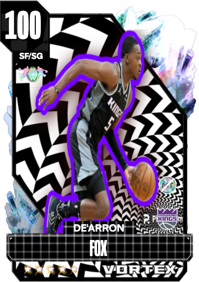 NBA 2K25 | 2KDB MyTEAM NBA 2K Custom Card (de'arron fox) by Ribcross24