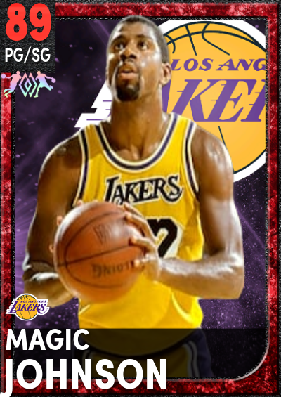 2KDB MyTEAM Database | NBA 2K Custom Card (Retro 2k15 Magic Johnson) by ...