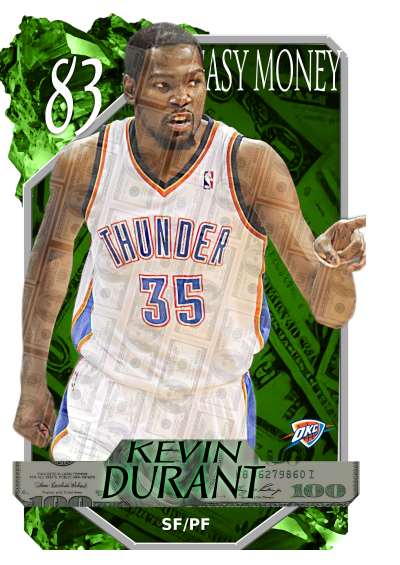 NBA 2K25 | 2KDB MyTEAM NBA 2K Custom Card (Easy money) by bodorkak
