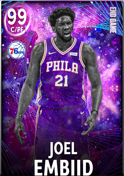 NBA 2K25 | 2KDB MyTEAM NBA 2K Custom Card (ENDGAME JOEL EMBIID) by yesshaq