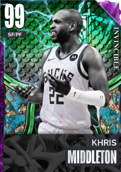 NBA 2K25 | 2KDB MyTEAM NBA 2K Custom Card (Invincible Khris Middleton ...