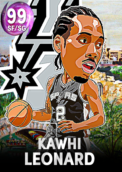NBA 2K25 | 2KDB MyTEAM NBA 2K Custom Card (KAWHI LEONARD) by NICOLAS2K21