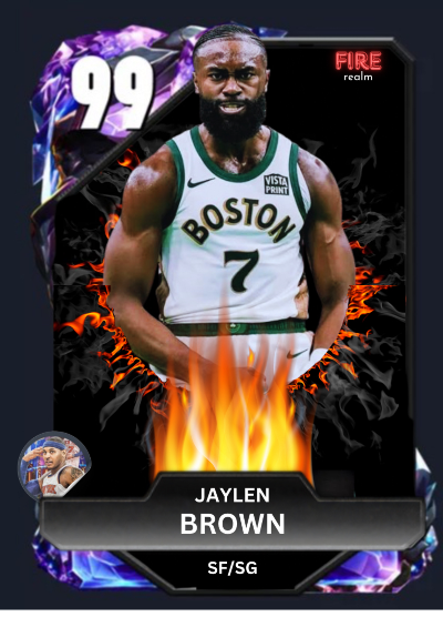 NBA 2K25 | 2KDB MyTEAM NBA 2K Custom Card (Fire realm 🔥) by Melo_15