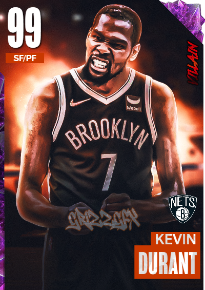 NBA 2K26 | 2KDB MyTEAM NBA 2K Custom Card (kd) by grizzgfx