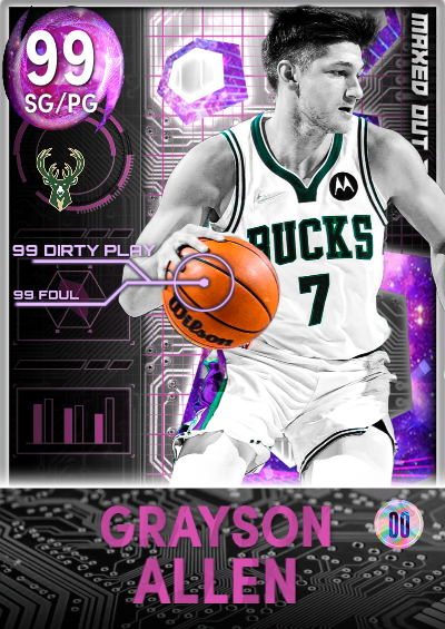 NBA 2K22 | 2KDB Custom Card (grayson allen)