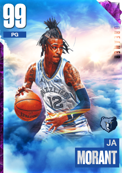 NBA 2K25 | 2KDB MyTEAM NBA 2K Custom Card (ja morant) by flightman