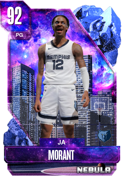 2KDB MyTEAM Database | NBA 2K Custom Card (Ja Morant) by Austin12 | NBA ...