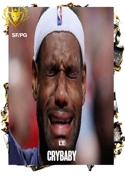 NBA 2K25 | 2KDB MyTEAM NBA 2K Custom Card (Le Crybaby) by Pixelated