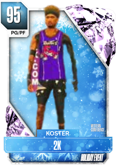 NBA 2K24 | 2KDB Custom Card (Koster 2K)