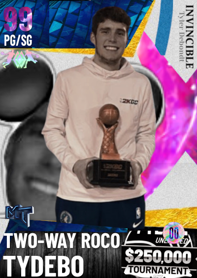 NBA 2K26 | 2KDB MyTEAM NBA 2K Custom Card (Invincible TyDeBo) by NickyFromBuzzCity